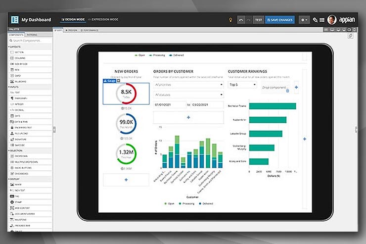 Appian Portals: process mining, workflow e automazione